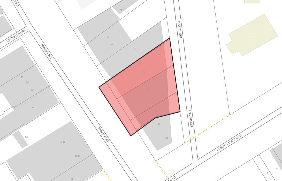 Temporary Sidewalk Closure – Main Street - Town of Penetanguishene