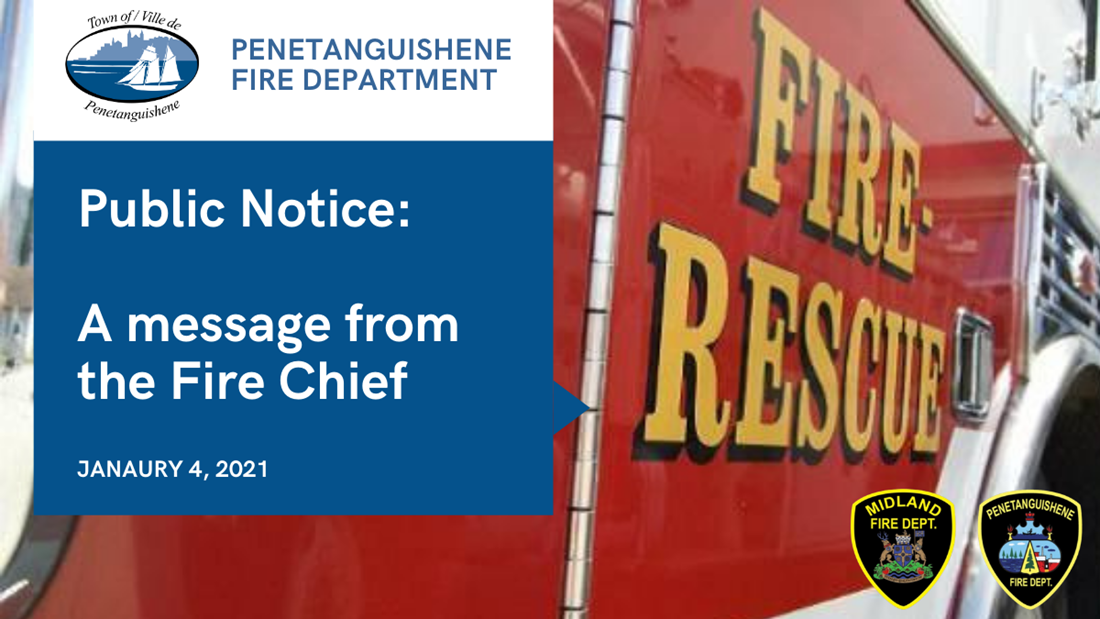 A message from the Fire Chief - Town of Penetanguishene