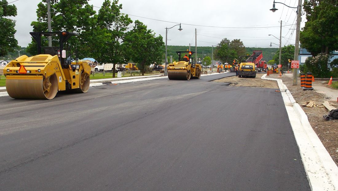 Main Street Reconstruction - Paving and Temporary Parking Restrictions ...